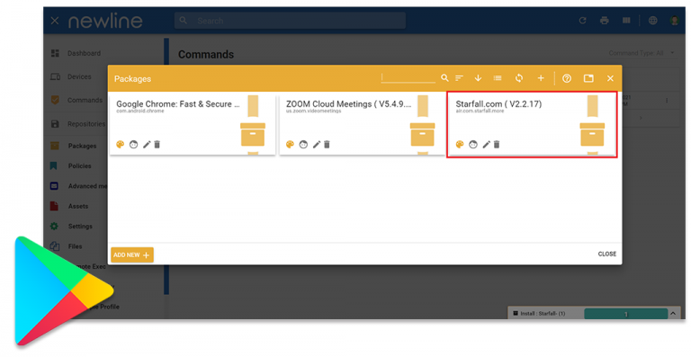Newline Display Management - Newline Interactive