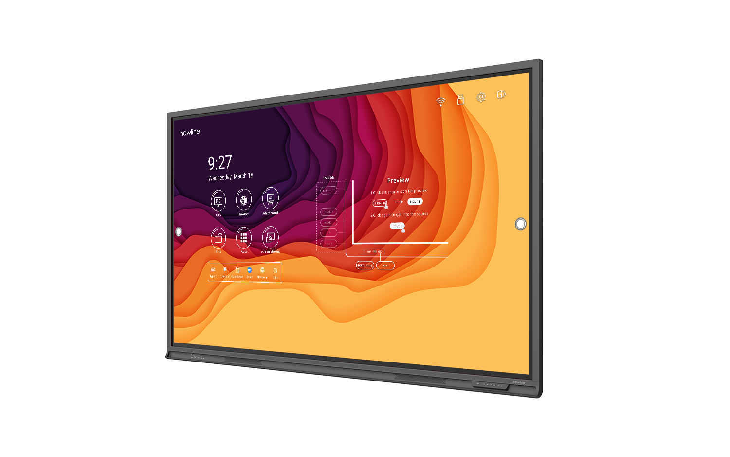 Q Series - High Performance Interactive Display Solution - Newline