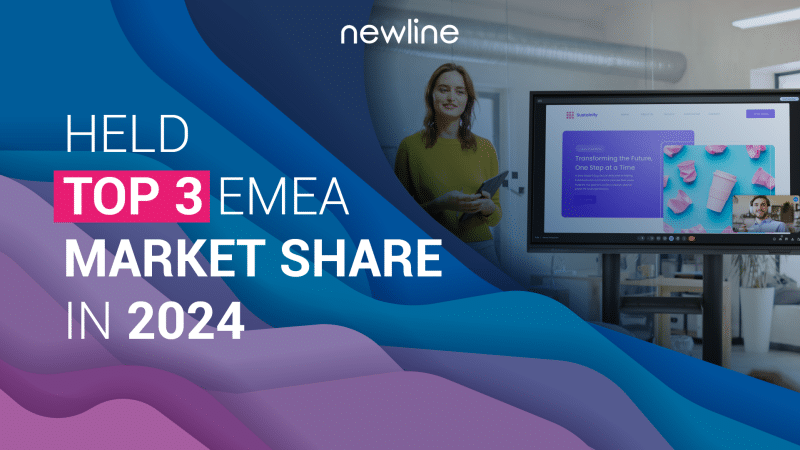 Newline Interactive Secures a Top 3 Position in Europe after 2024