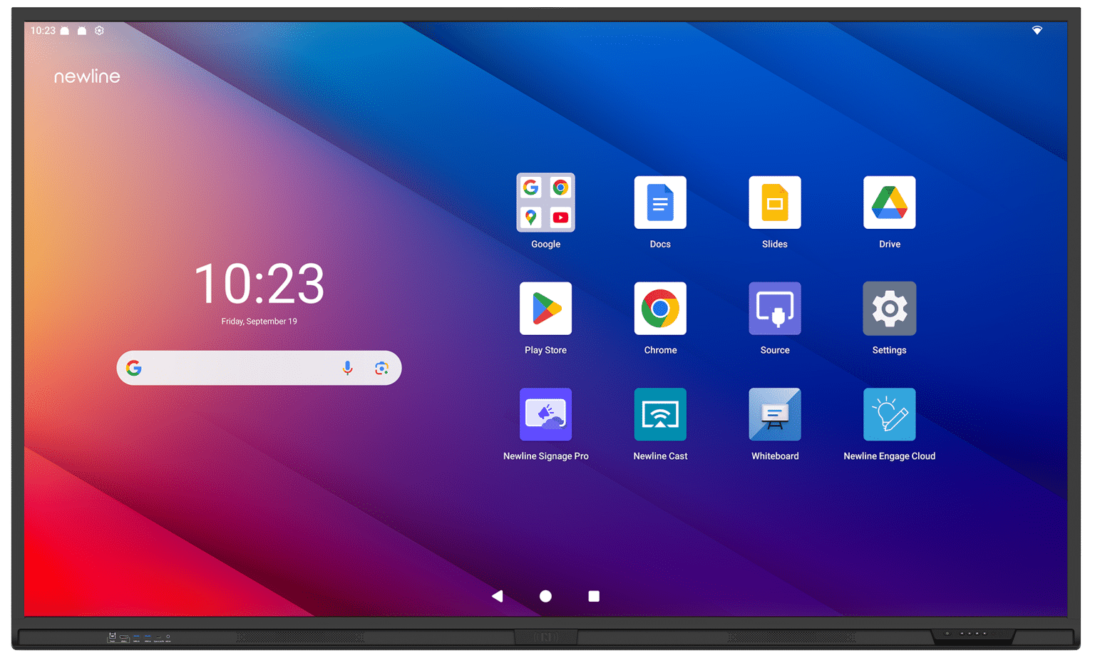 Q Pro Elite Google EDLA Certified Interactive Display